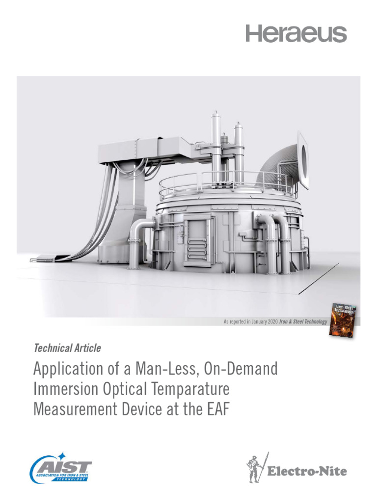 Application of A Man Less On Demand Immersion Optical Temperature ...