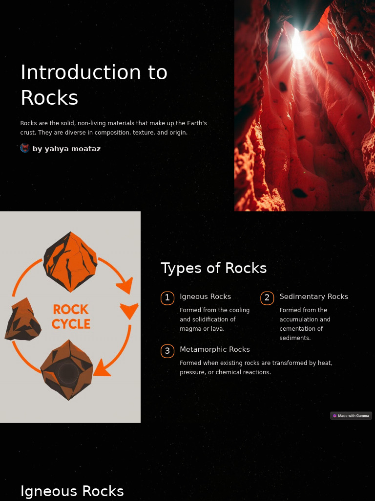 Introduction To Rocks | PDF