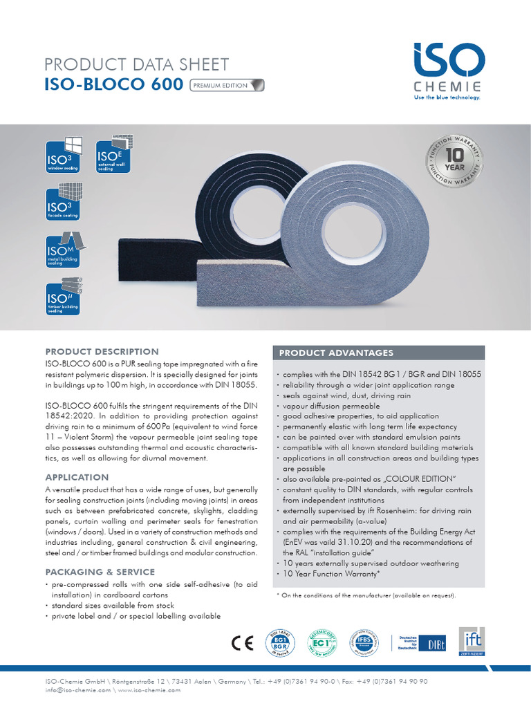 Iso - Bloco 600 Premium Edition - EN | PDF