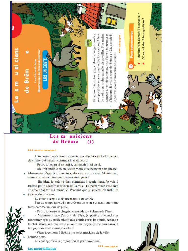 Les Musiciens de Brême | PDF