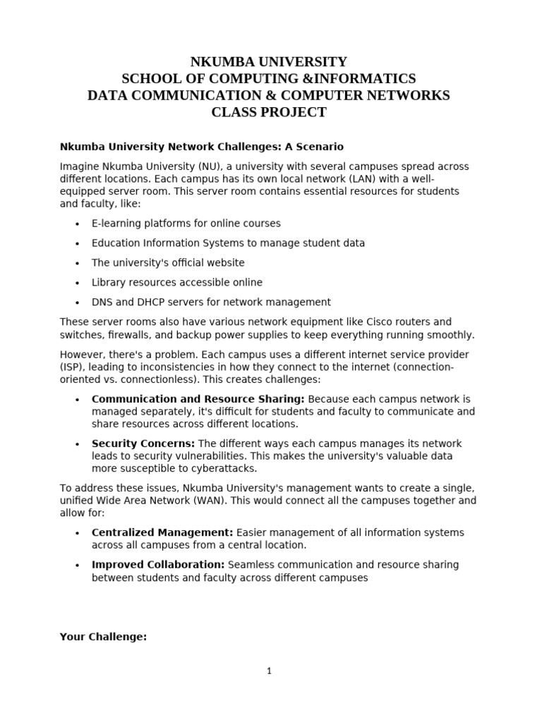 Data Communication & Computer Network Course work April 2024 | PDF Data Communication & Computer Network Course work April 2024 | PDF
