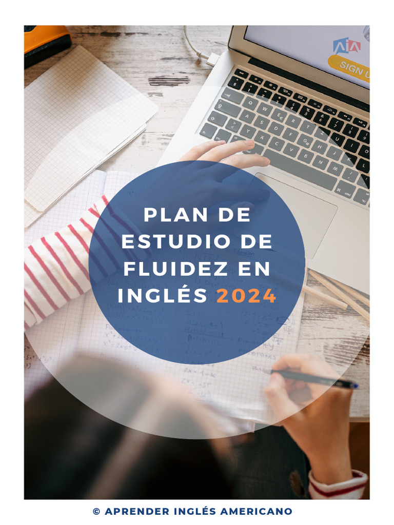 Plan de Estudio de Fluidez en Inglés 2024 | PDF