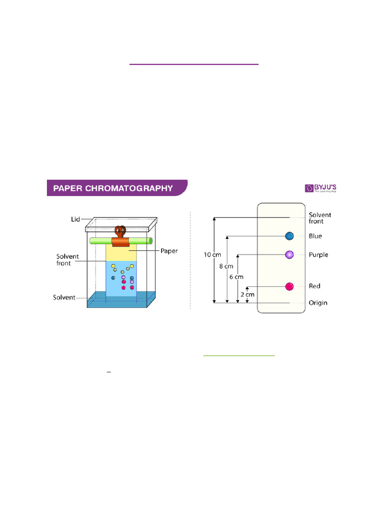 Partition Chromatography METHODOLOGY | PDF