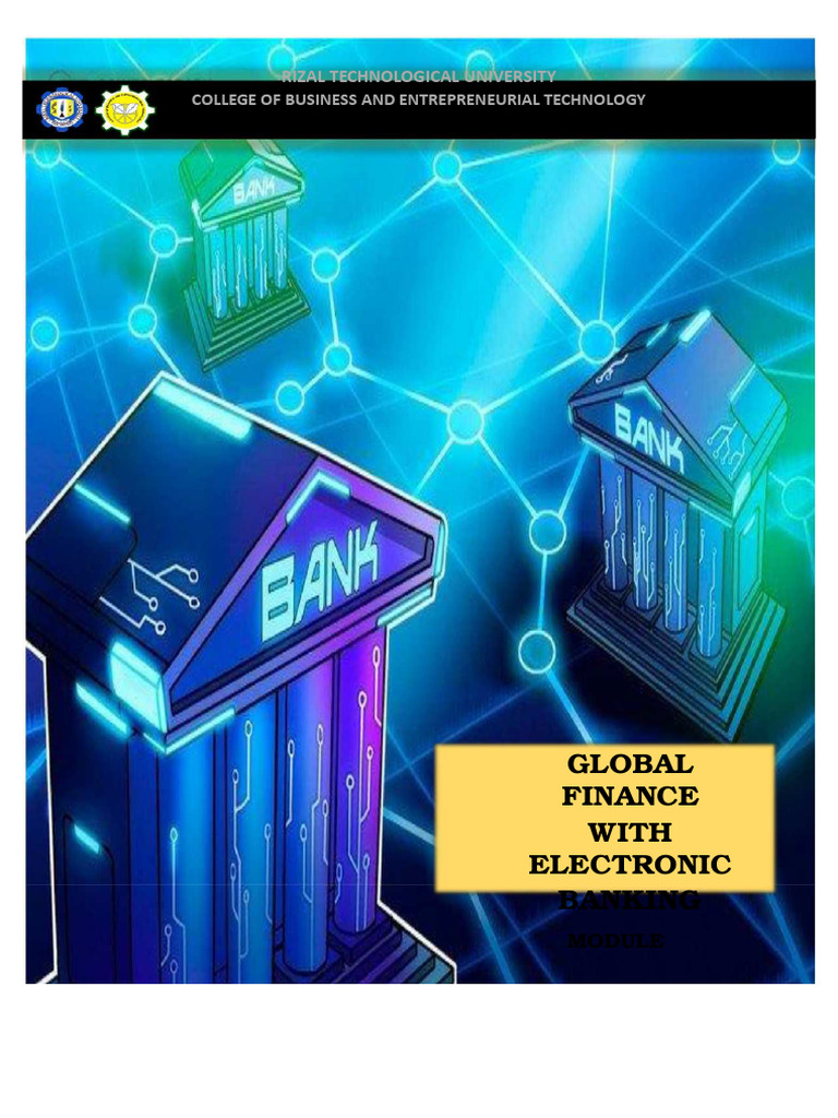 Global Finance With Electronic Banking Compress | PDF