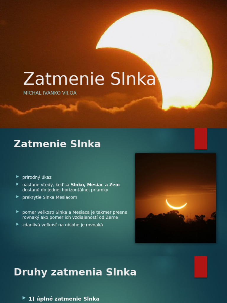 Zatmenie Slnka | PDF