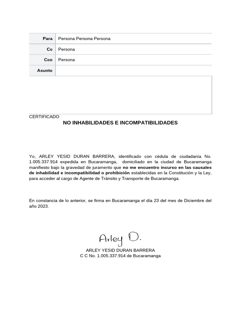 CERTIFICADO | PDF