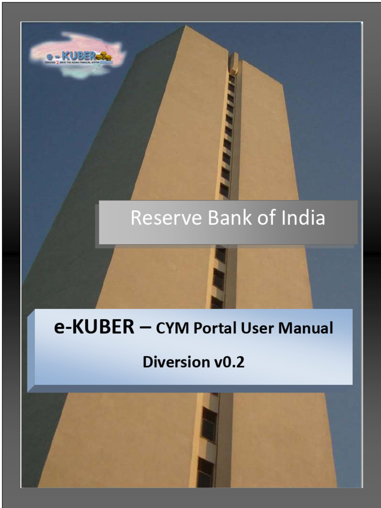 EKuber - CYM - Portal - User Manual - Diversion - V0.2 | PDF