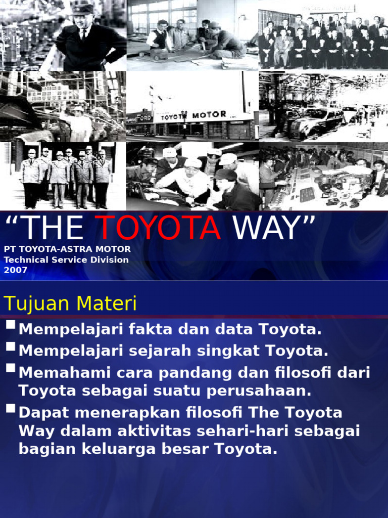 The Toyota Way - New | PDF