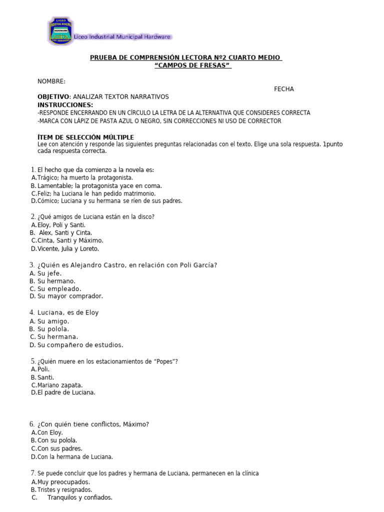 Campos de Fresas | PDF