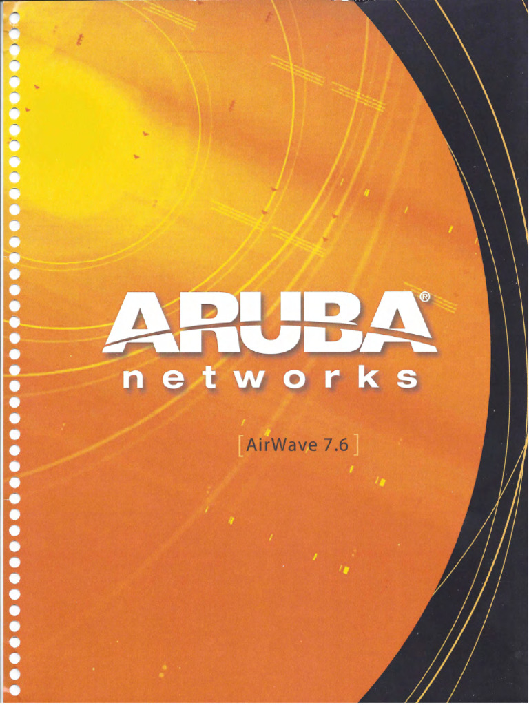 Aruba AICU AirWave v7.6 | PDF