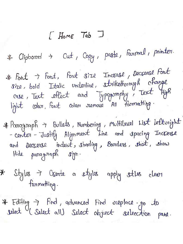 002) Computer Knowledge by Shivam Sir MS Word 5 | PDF