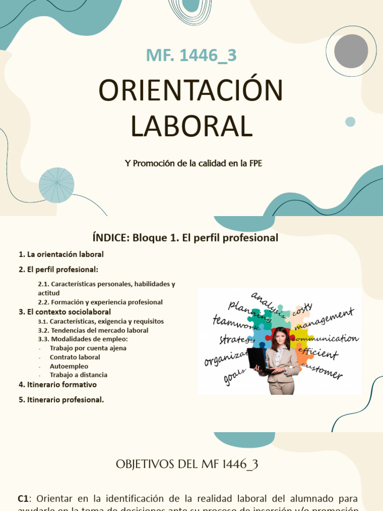 La Orientación Laboral | PDF