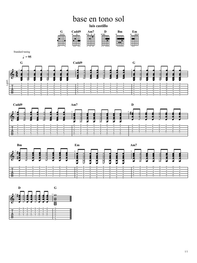 Base en Tono Sol | PDF