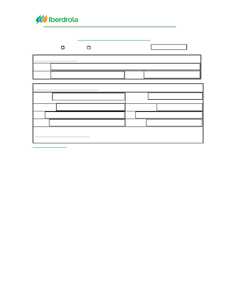Formulario Alta Modificacion Terceros ESP | PDF | La seguridad ...