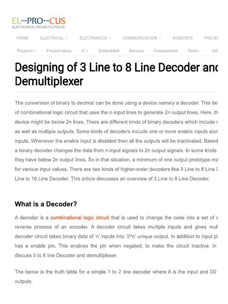 3_8_line_decoder | PDF