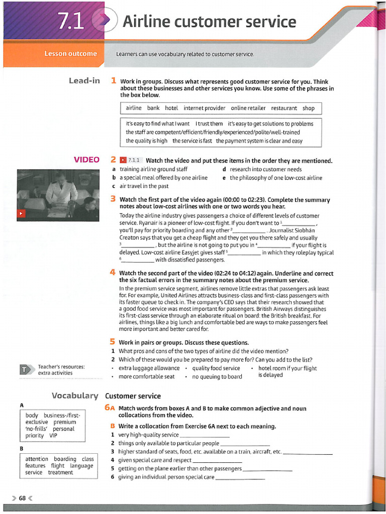 Unit 7 Business-Partner-Coursebook-B1 | PDF