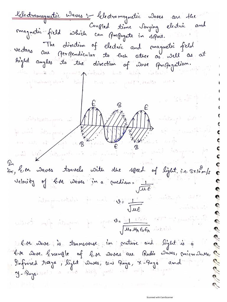 Electromagnetic Waves | PDF