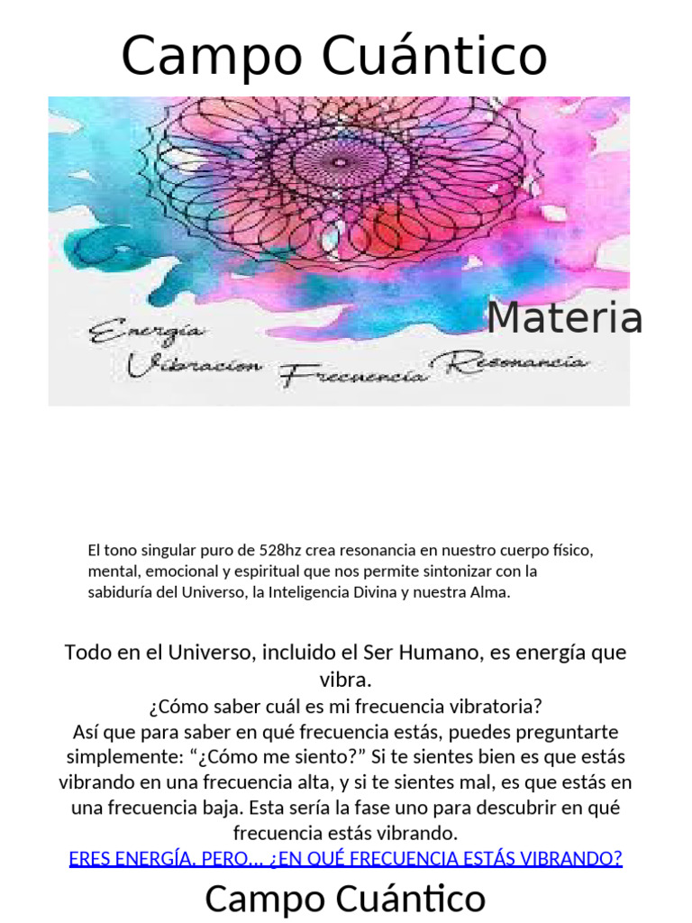 Campo Cuántico | PDF