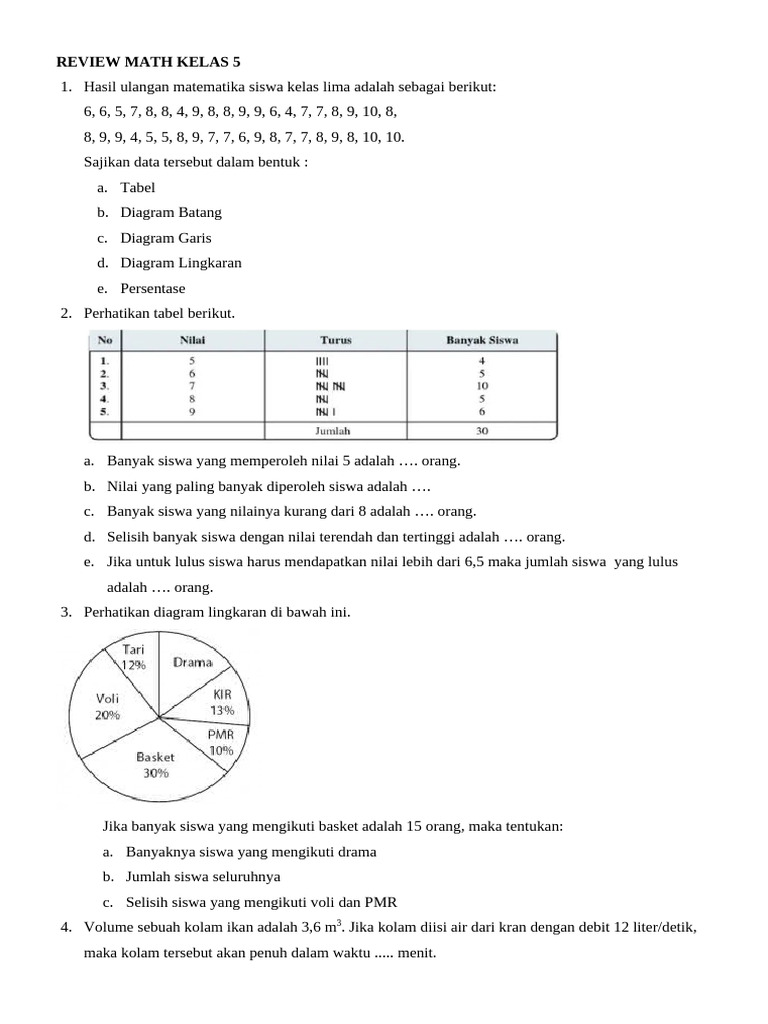Review Math 3 | PDF