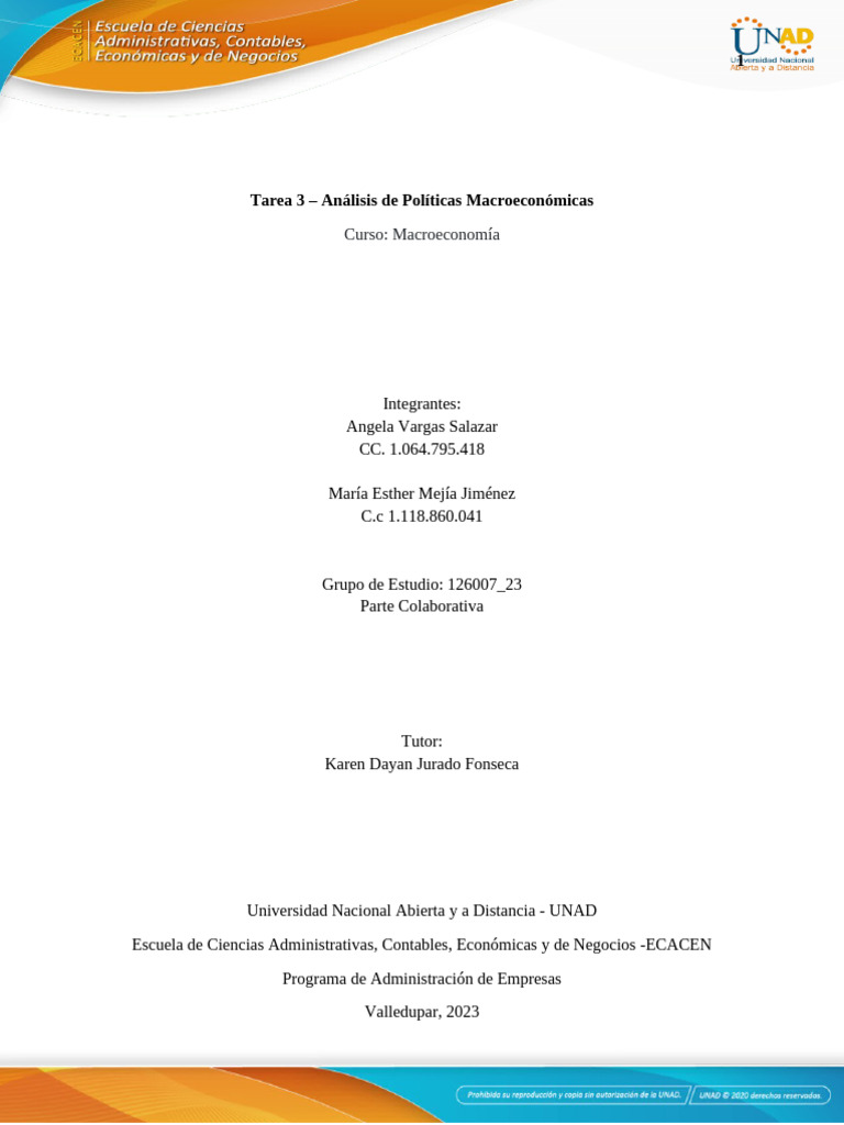 Tarea3 Macroeconomia | PDF