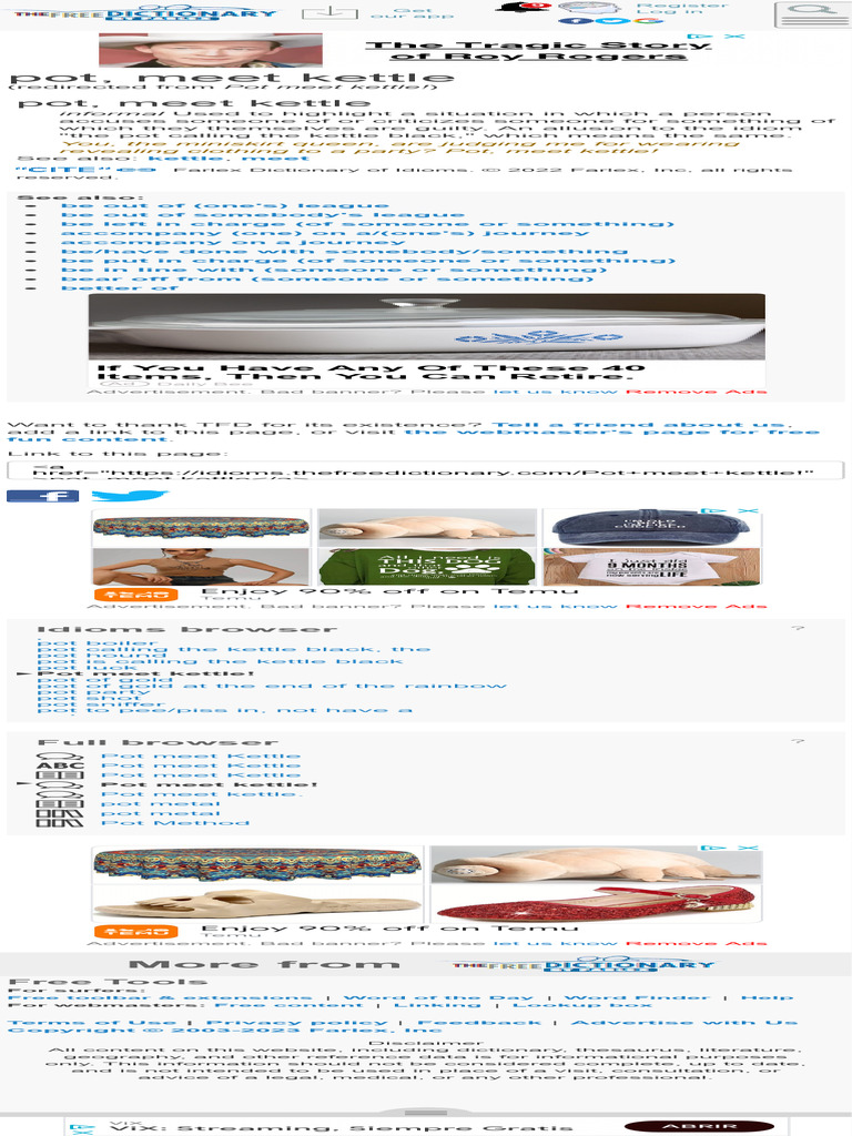 Pot Meet Kettle! | PDF