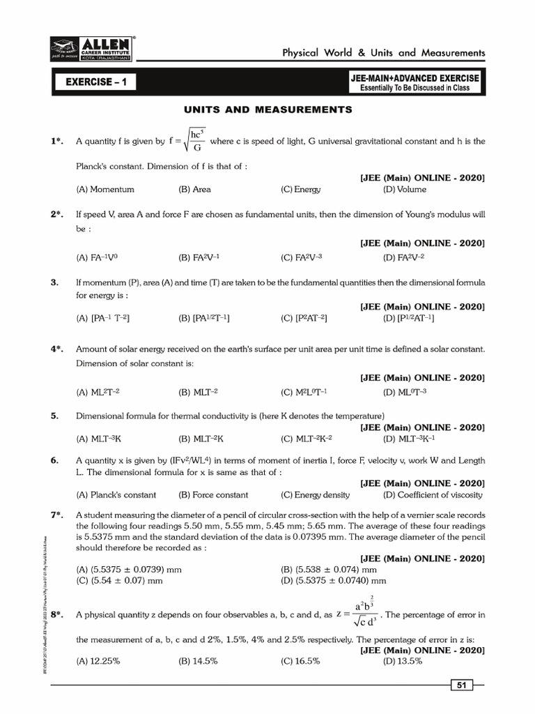 U & D, Error Exercise | PDF