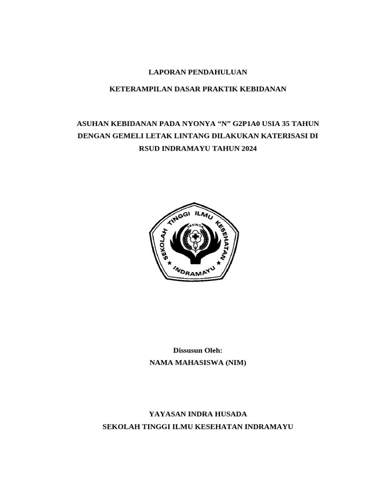 Contoh LP KDPK | PDF