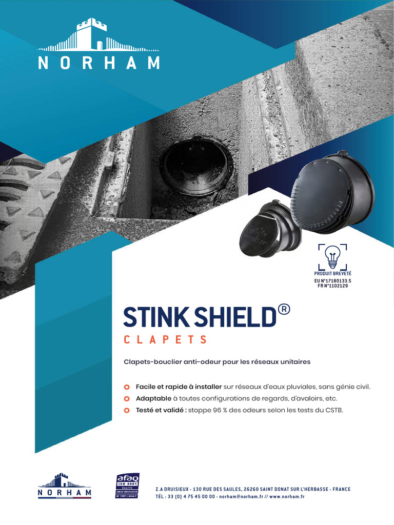 A CLAPETS - ANTI ODEURS - STINK SHIELD | PDF