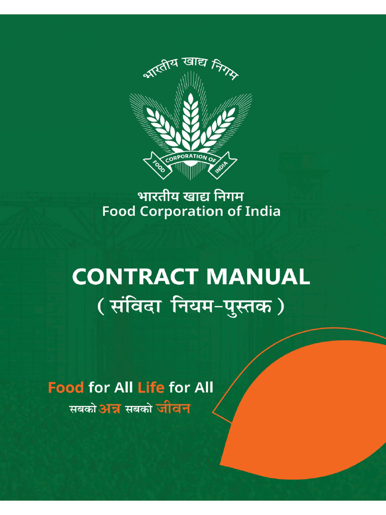 Final Contract Manual | PDF