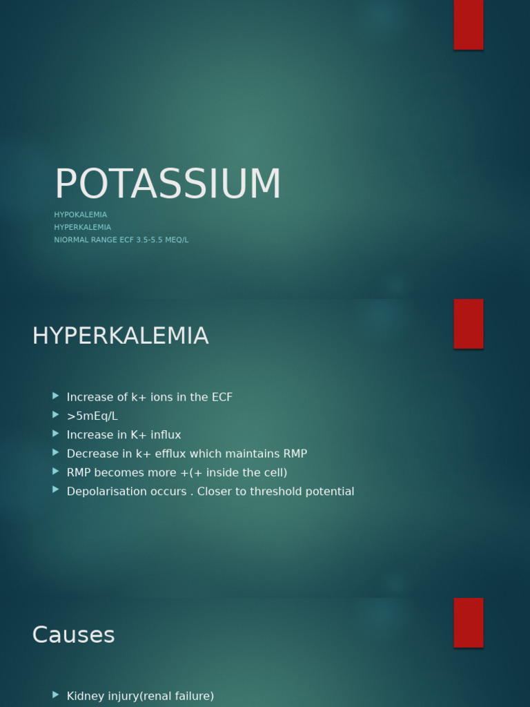Potassium | PDF