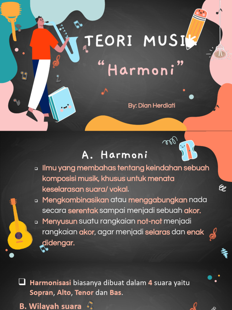 PPT 10 TEORI MUSIK (Harmoni) | PDF