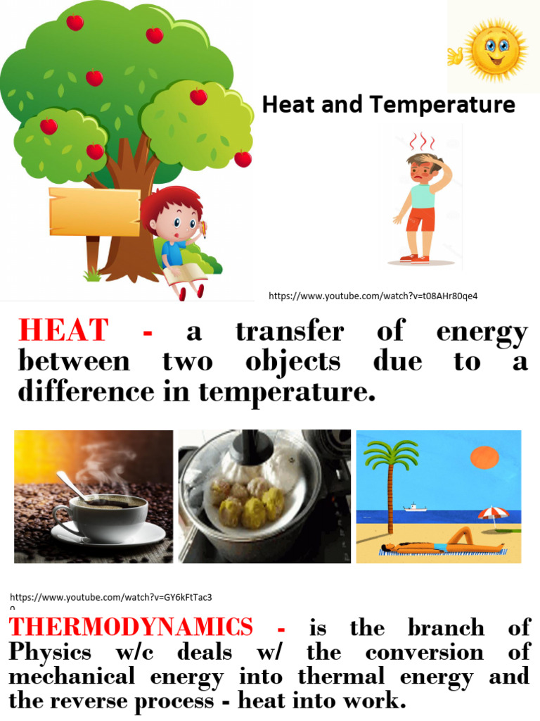 Heat and Temperature | PDF