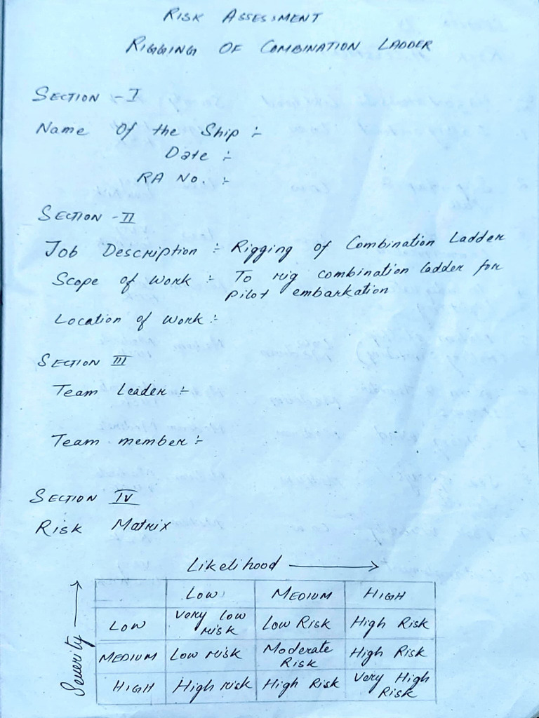 RA 206 Rigging Combination Ladder | PDF