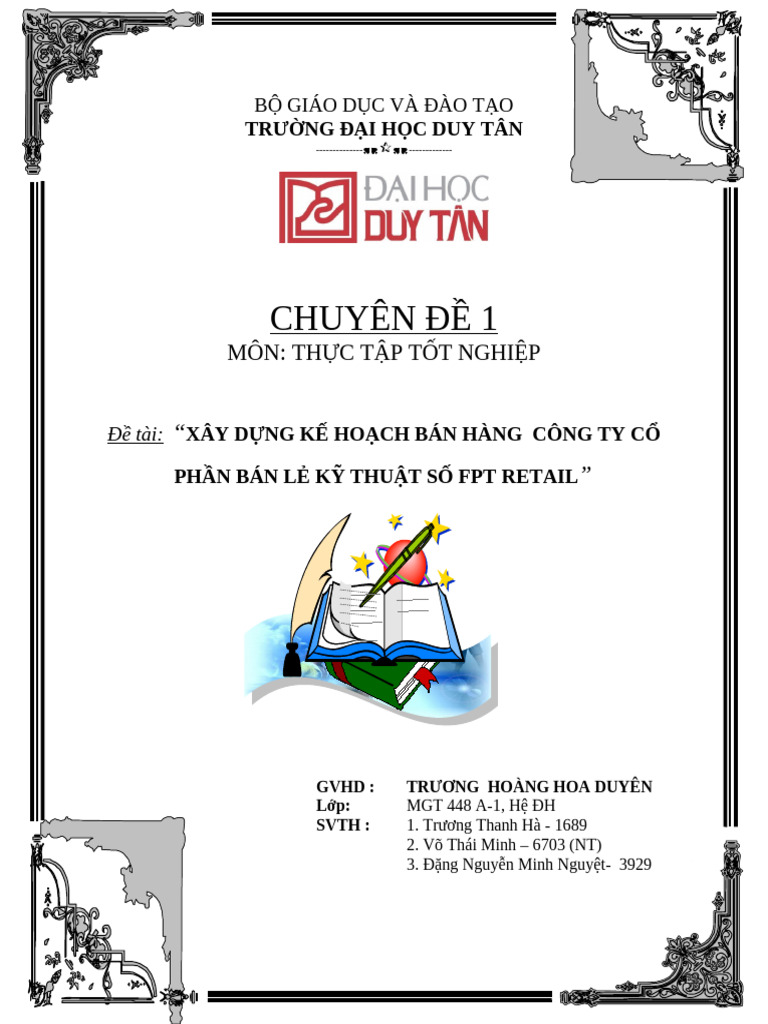 NHÓM 21_CTY CP FPT RETAIL 2 | PDF