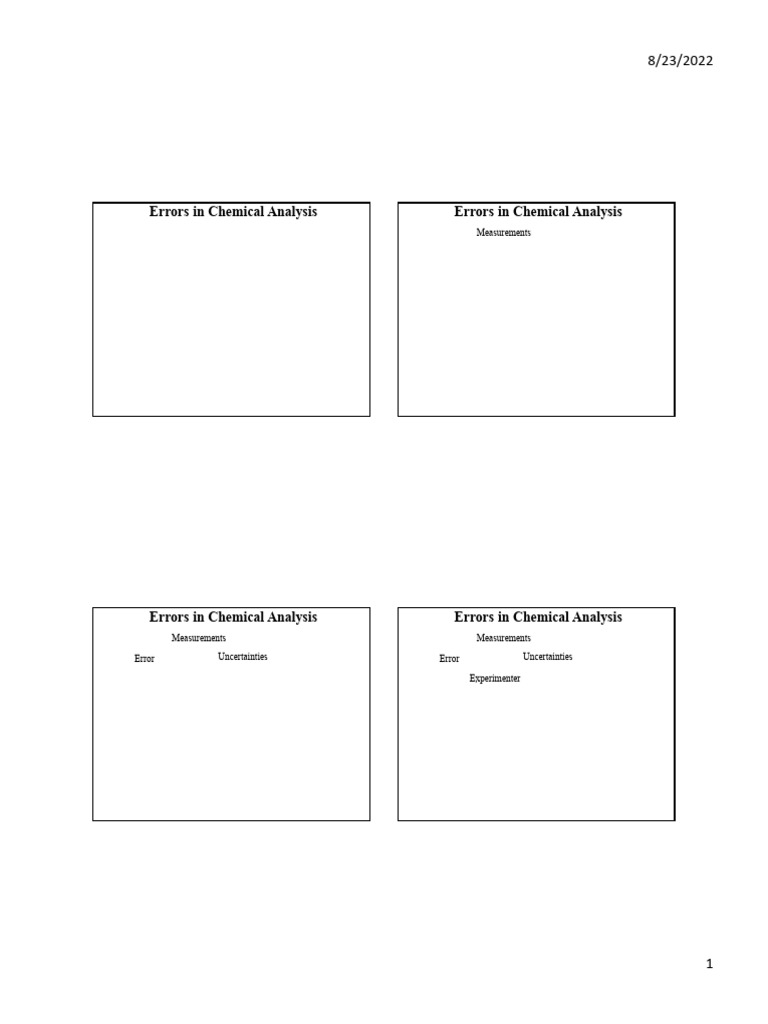 2 Error Analysis | PDF