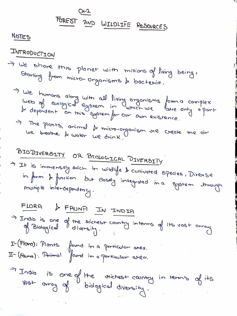 Geography Ch-2 Notes | PDF