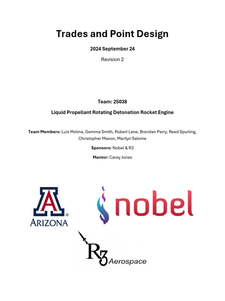 Trades and Point Design Rev 2 | PDF