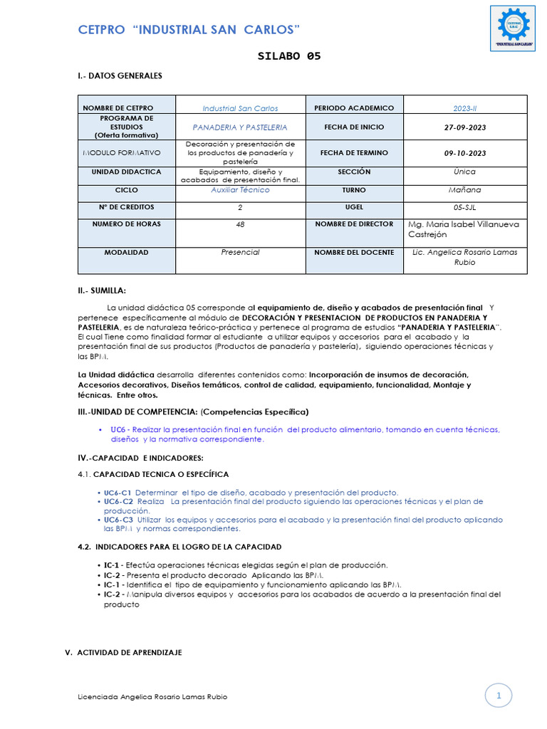 SILABO 05_ MODULO 02 | PDF