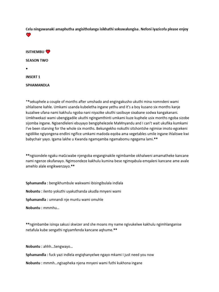 Isithembu PDF | PDF