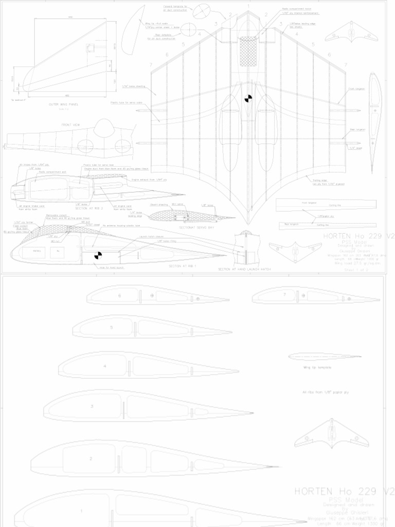Horten Ho 229 63in | PDF