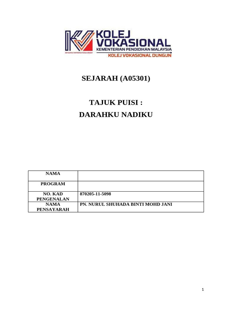 Contoh PB Puisi | PDF