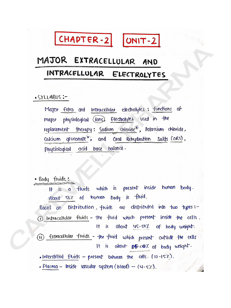 Chapter 2, Unit 2, Pharmaceutcal Inorganic Chemistry, B Pharmacy 1st Sem, Carewell Pharma | PDF