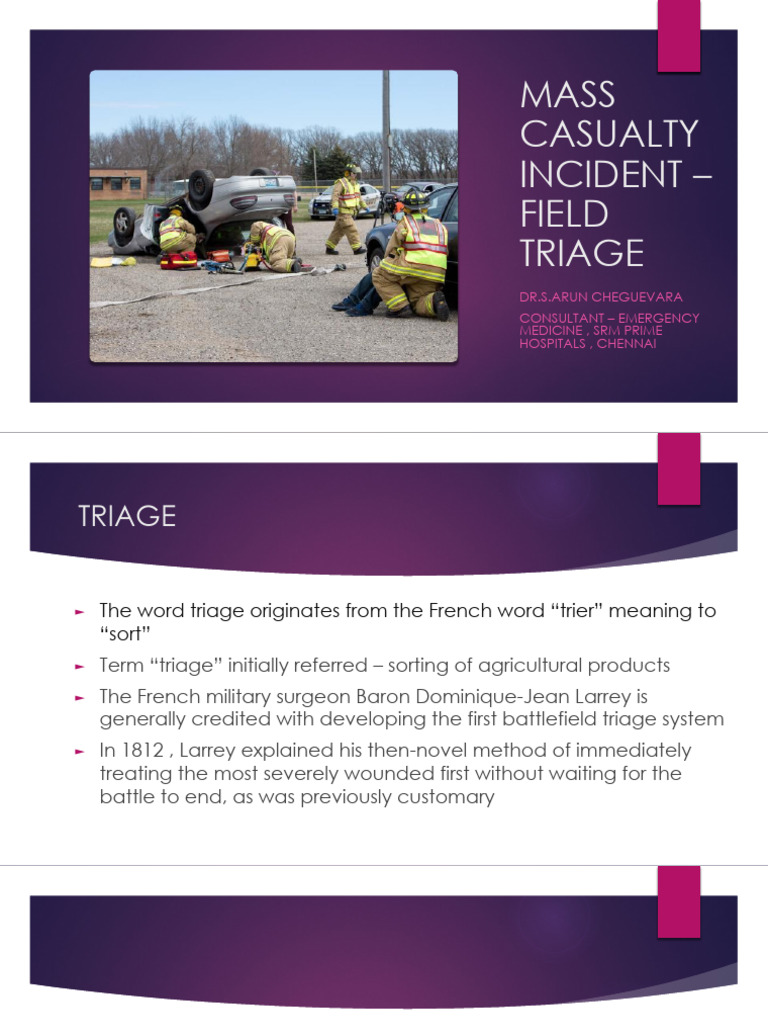 Mci-Field Triage | PDF