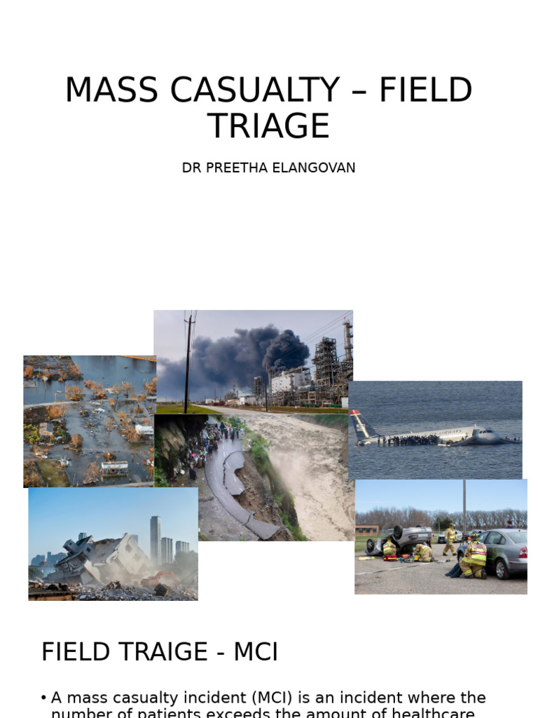 Mass Casualty - Field Triage | PDF