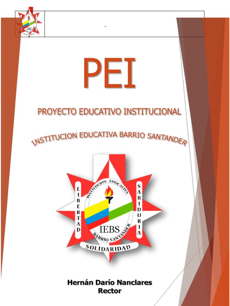 Pei Institucional Pdf Enseñando Plan De Estudios