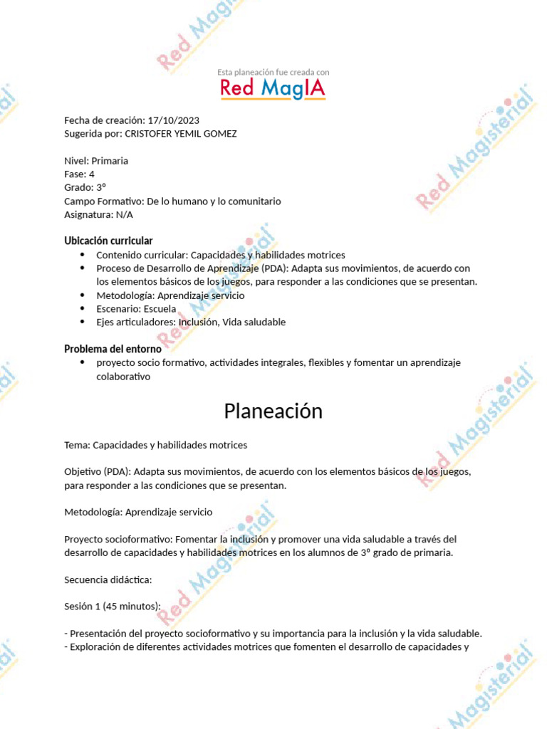 Red MAgIA - Adapta Sus Movimientos, de Acuerdo Con Los Elementos ...