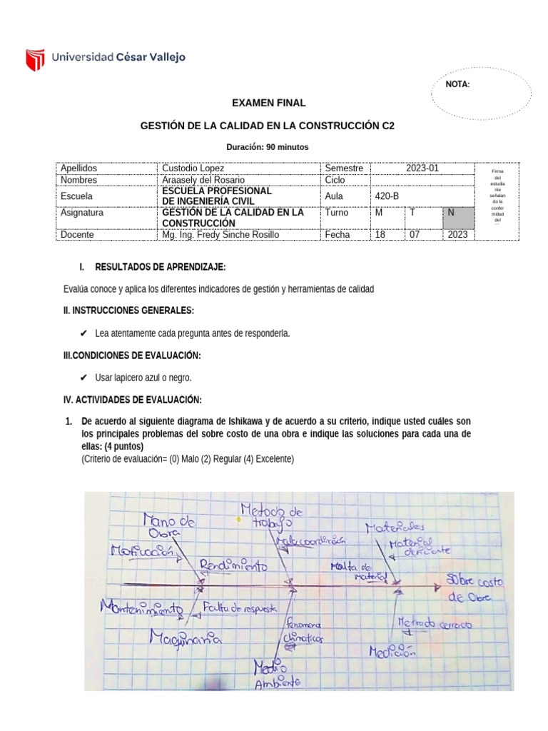 EXAMEN FINAL C2 | PDF