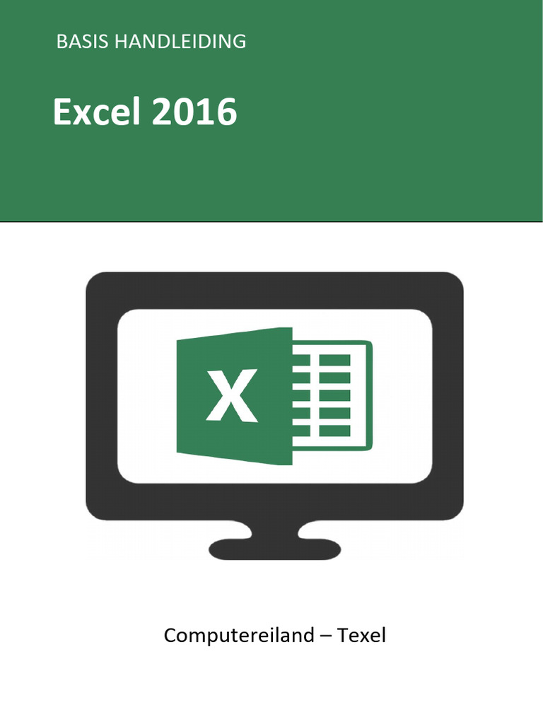 Excel Cursus 2016 | PDF