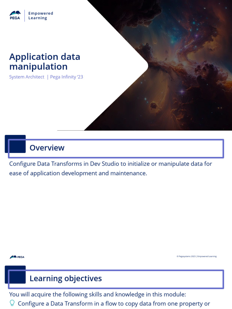 Application Data Manipulation | PDF
