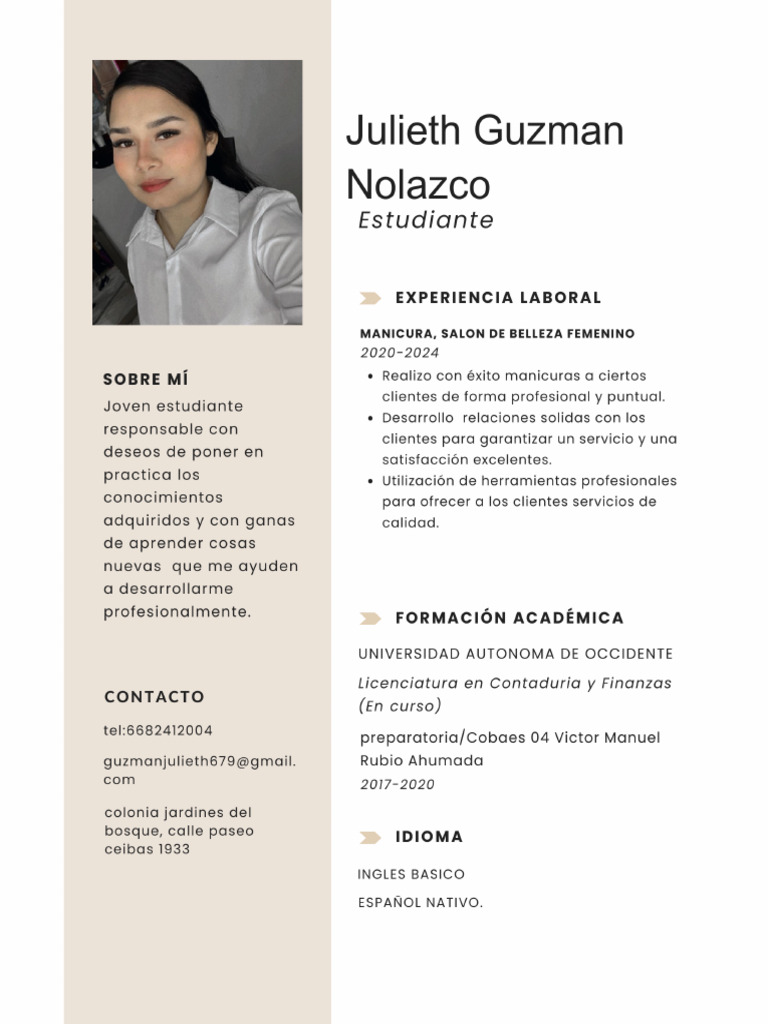 Curriculum Vitae CV JG | PDF